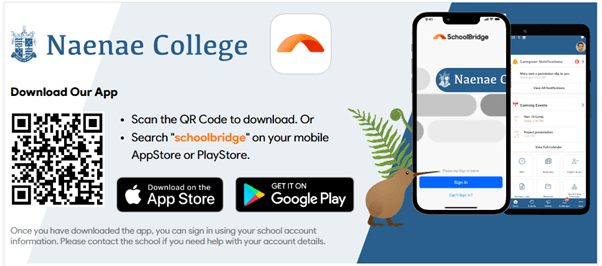 SchoolBridge Application - Naenae College